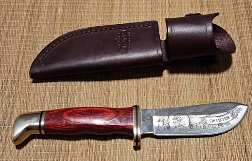 * Buck 103 Hunting Heritage Collection NAHC Fixed Blade Steel Knife ...