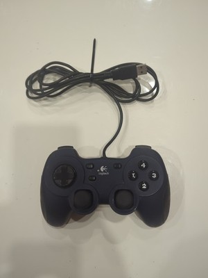 Logitech Dual Action Navy Blue USB Game Controller G-UF13A Navy Color ...