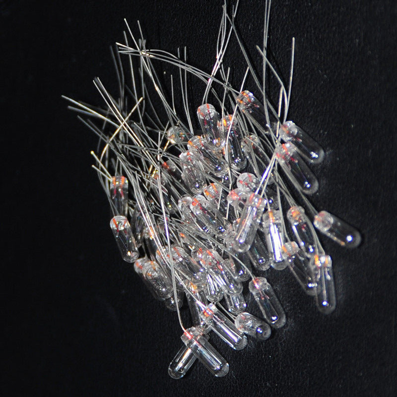 100pcs Miniature lamp 3mm 12v Indicator Bulb Bombilla Incandescent ...