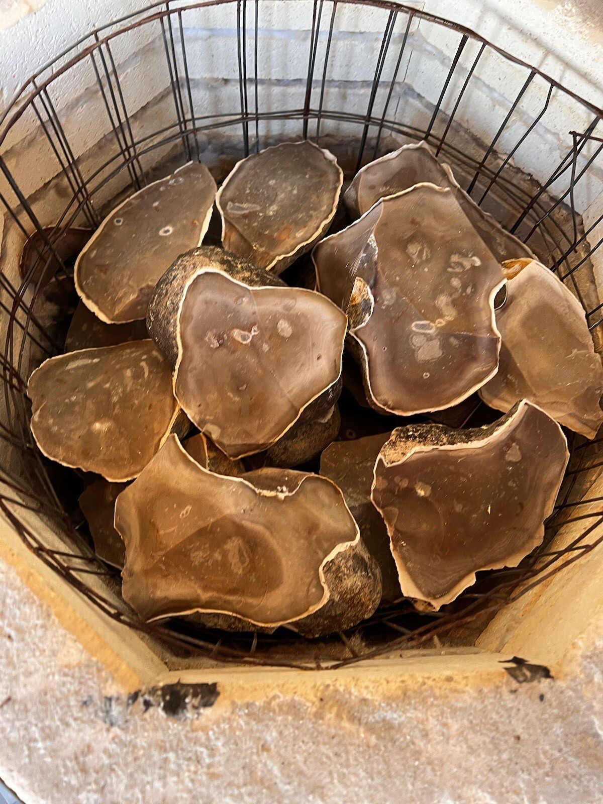 High Quality Heat treated Texas Chert Spalled 20+ Lbs Knapping Material ...