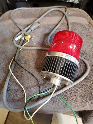 Federal Signal FB2PST 120VAC Fireball Strobe Warning Light - Red ...