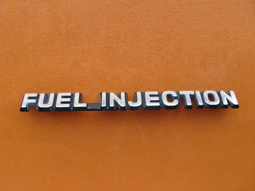 OPEL FUEL INJECTION VINTAGE EMBLEM LOGO BADGE SIGN SYMBOL 9287017 USED ...