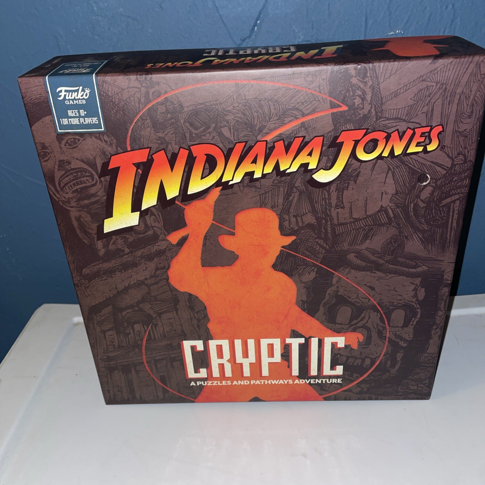 Funko Games Indiana Jones Cryptic Board Game Puzzles and Pathways ...