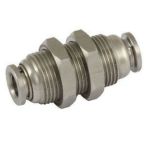 Stainless Steel Bulkhead fittings 6mm pushfit | eBay