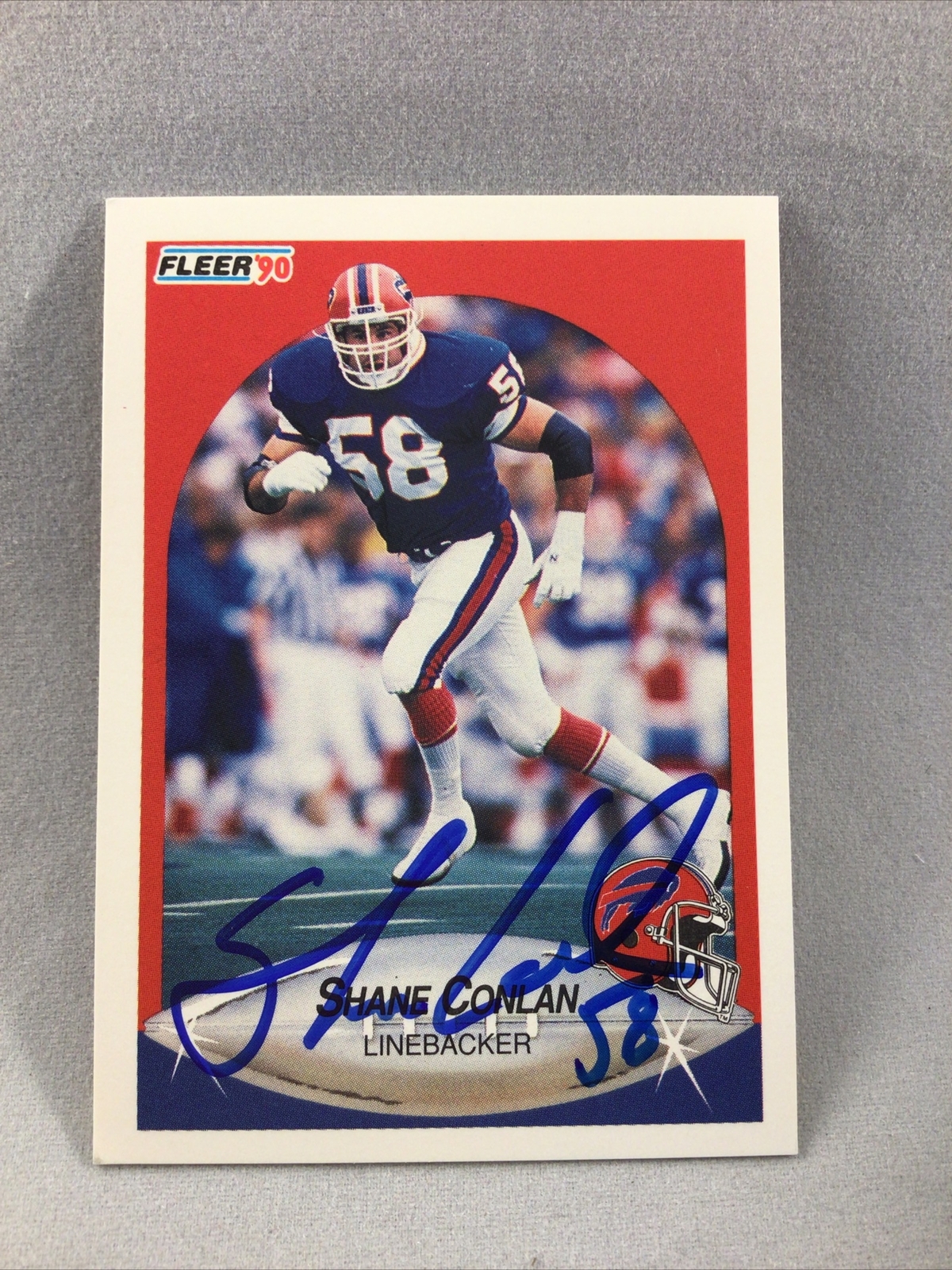 Shane Conlan-Penn State- Buffalo Bills Autographed Card | eBay