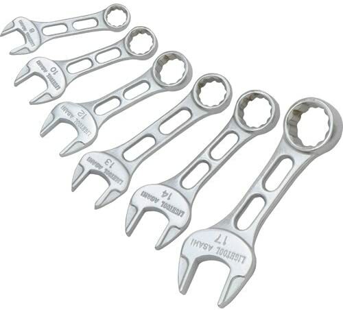 ASAHI / SUPER MINI COMBINATION WRENCH SET "PETIT LIGHTOOL" / LCWUS60 ...