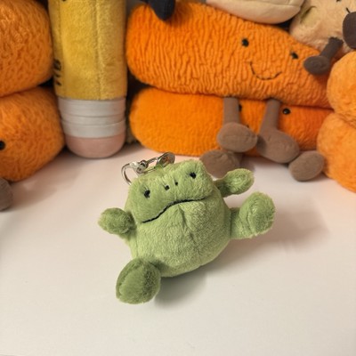 Jellycat Ricky Rain Frog Bag Charm BNWT 100% Authentic Soft Plush Toy ...