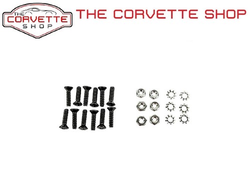 C3 Corvette Rocker Panel Screw Set w/ Nuts & Washers 1970-82 NEW K1209 ...