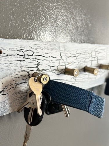 Key Holder holder for hunter handmade key bullet gun holder for hunting ...