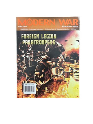 Modern War Magazine #46 & Complete Historical Game - Foreign Legion ...