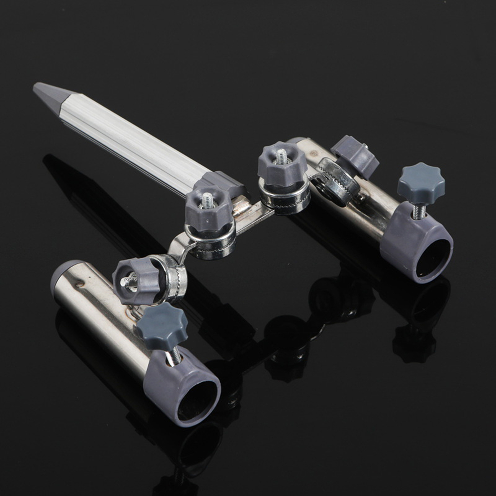 Fishing Rod Holder Stable Fixation 2 Slots Fishing Box Mounting Lure ...