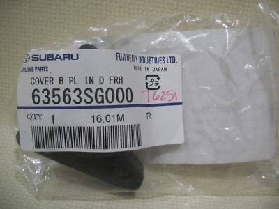 SUBARU FORESTER 14 15 16 FRONT DOOR WEATHER STRIP COVER RH NEW OEM | eBay