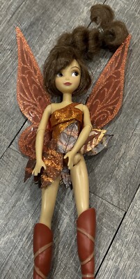 Disney Store Fairies Tinkerbell Fawn Doll Fluttering Wings Legend ...