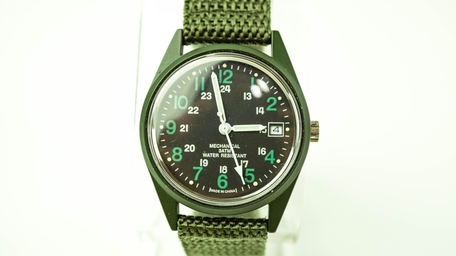 Vintage Vietnam Era GI Automatic 3ATM Wrist Watch Hack Excellent | eBay