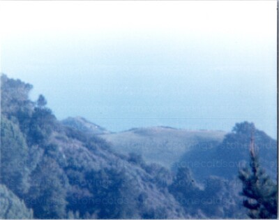VTG 1980S FOUND PHOTO - BEAUTIFUL NATURE SHOT LANDSCAPE MOUNTAINS WOODS ...