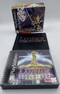 Sony PlayStation Lunar Silver Star story complete PS1 w/ Art book | eBay