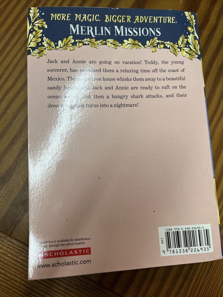 Shadow of the Shark Magic Tree House Merlin Mission 9781338226935| eBay