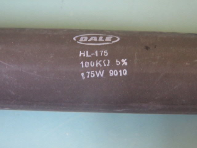 DALE HL175-07Z-100K-5% Qty of 7 per Lot 100K OHM 175 WATTS 5% DALE | eBay