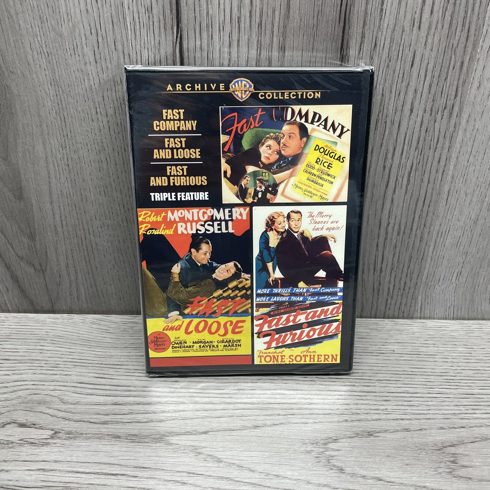 Warner Bros Archive Collection Fast Company Fast And Loose Fast And ...