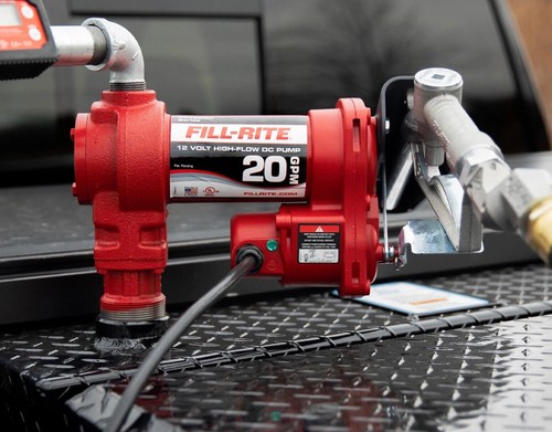 Fill-Rite FR4210GB Fuel Transfer Pump with Nozzle for sale online | eBay