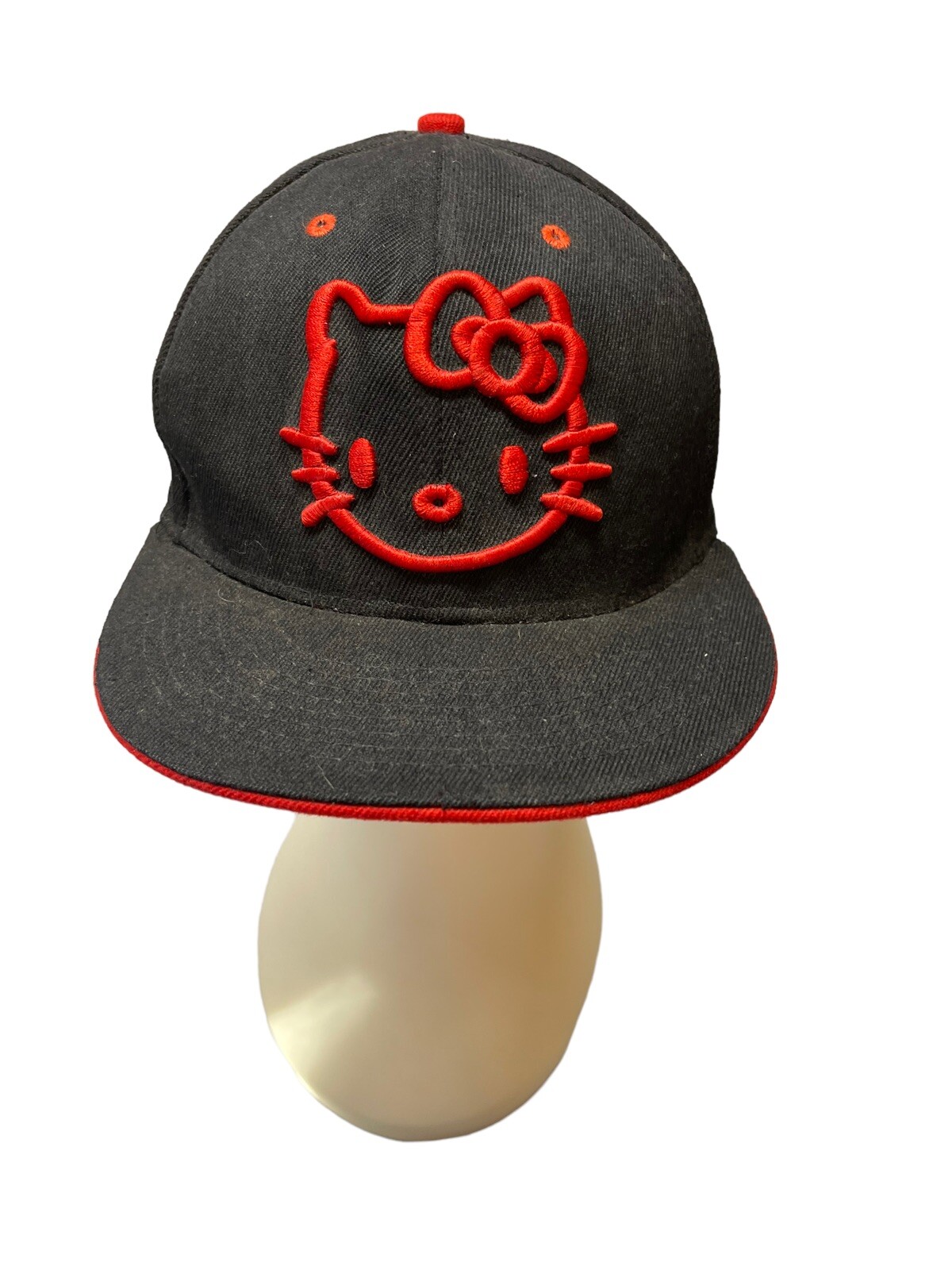 Hello Kitty Black Red New Era Hat Baseball SnapBack C… - Gem