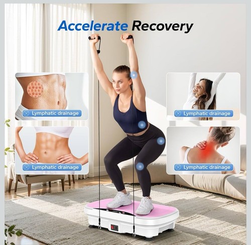 MERACH Vibration Plate Whole Body Workout Power Exercise Machine ...