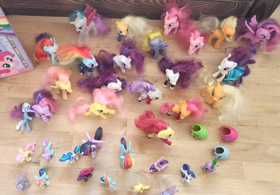 Lot of 2016 My Little Pony G4 Figures 3" & PVC Hasbro MLP Ponies ...