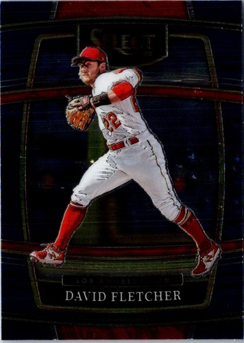 2022 Panini Select David Fletcher #65 Los Angeles Angels Baseball Card ...