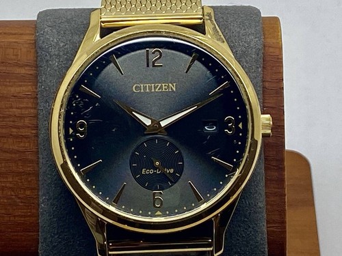 [GOOD] Citizen Men s Watch BV1112 56E Eco Drive Weekender Gold Tone ...