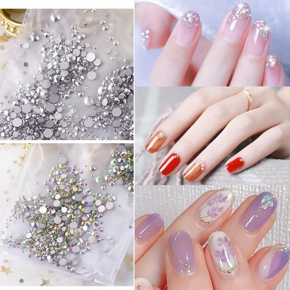 Complete Acrylic Nail Kit Acrylic Powder Art DIY Gel Set Nail Deco ...