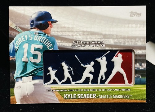 2018 Topps KYLE SEAGER #PWP-KS - Players Weekend Logo Patch Card - A204 ...