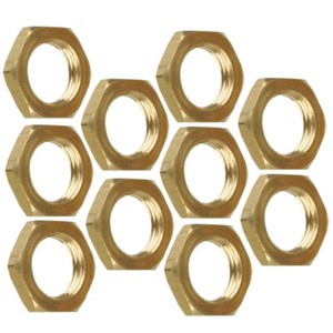 10-pack Sechskantmutter Messing Mutter M10-1 | eBay