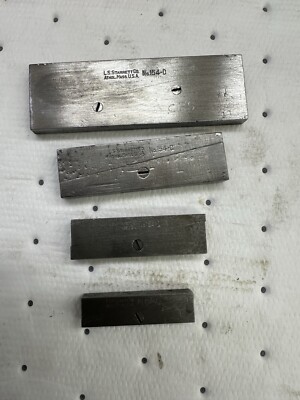 Starrett Adjustable Parallels (4) | eBay