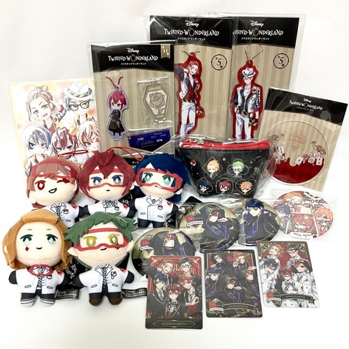 Twisted Wonderland Plush Toy Badge Riddle Ace Deuce Trey Cater ...