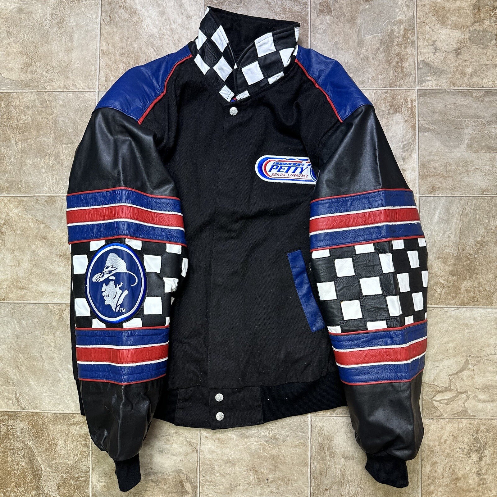 Rare JH Design Richard Petty Racing #43 Nascar Leathe… - Gem