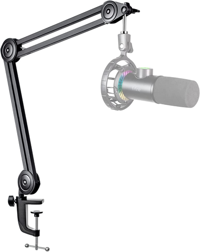 Microphone Arm Stand-Heavy Duty Boom Arm, Suspension Scissor Adjustable ...