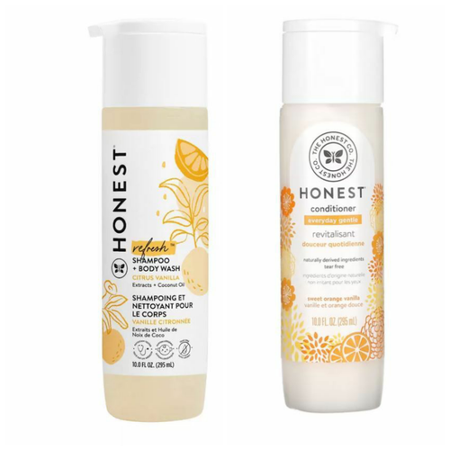 The Honest Company Shampoo & Conditioner, Set 10 Ounce - Pack Of 2 ...