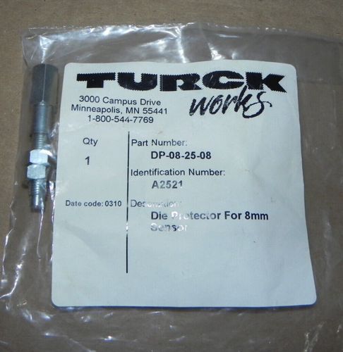Turck Works DP-08-25-08 Die Protector 8mm for Sensor | eBay
