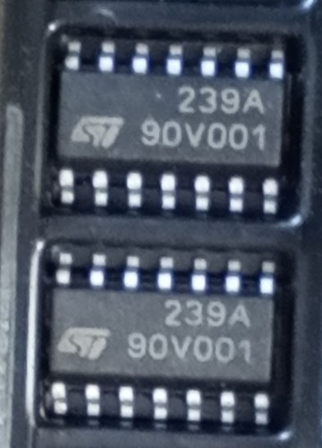 10x LM239ADT LM239A 4 Quad Comparators Low-Power SMD Smt SO14 Soic ...