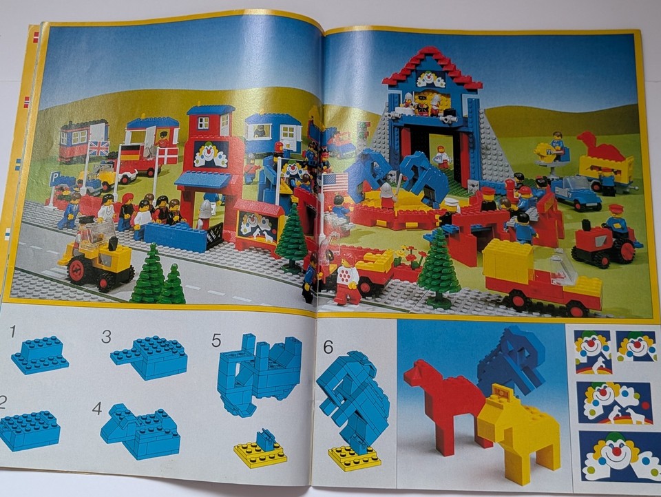 Vintage LEGO Idea Book 6000 (1979) – Classic LEGOLAND Theme – Rare ...