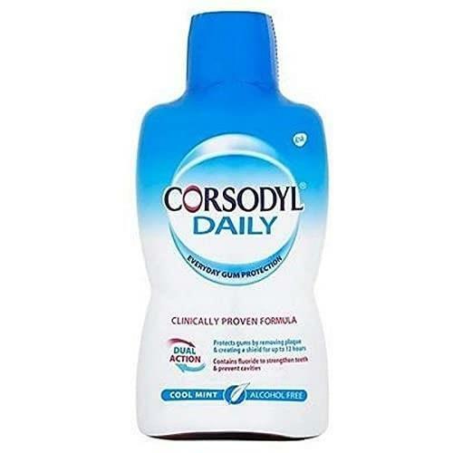 Corsodyl Daily Cool Mint Mouthwash 500ml 787893326775 | eBay UK