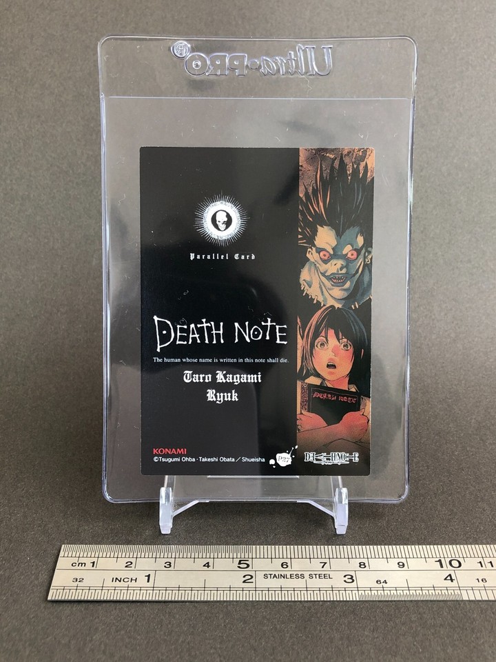 Death Note Trading Card Holo P27 Japanese KONAMI Shueisya Japan Takeshi ...