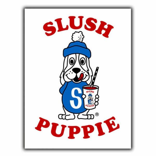 Slush Puppie Puppy Metal Plaque Wall Sign Retro AD Kitchen Bar Cafe ...