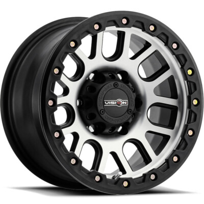 4 Wheels 17" 111 Nemesis 17x9 8x165.1 Matte Black -12ET 125.2CB (111 ...