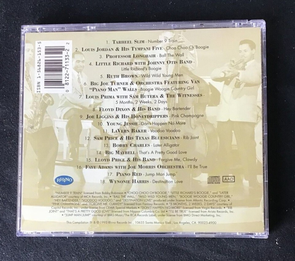 Blues Masters Essential Blues Collection Volume 14 More Jump Blues CD ...