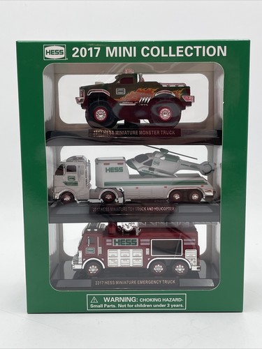 2017 Hess Mini Collection Set of 3 Vehicles Monster Emergency ...
