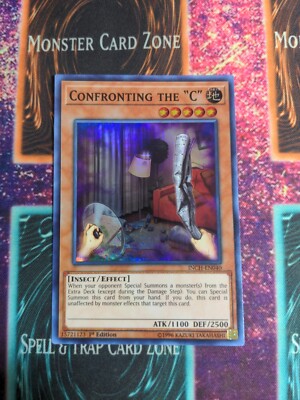 Yu-Gi-Oh! Confronting the "C" INCH-EN040 1st Edition Super Rare NM | eBay