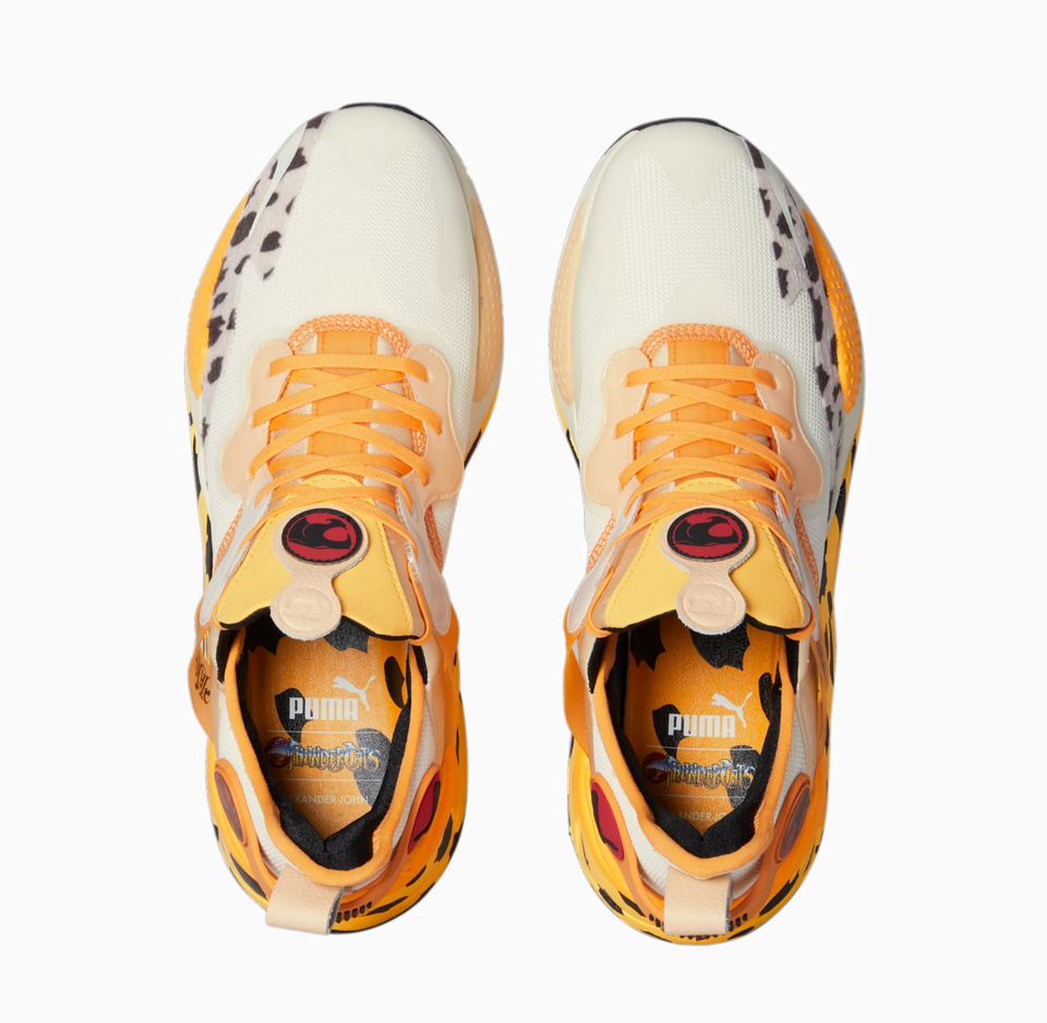 PUMA x THUNDERCATS RS-X T3CH Cheetara II 2 Womens White Orange Yellow ...