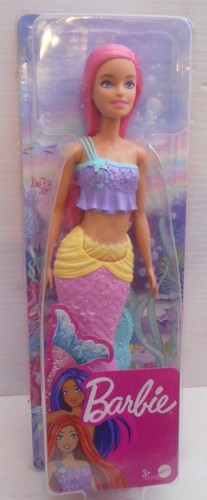 Barbie Dreamtopia Mermaid Doll Pink Hair Moving Fin GGC09 Sirena Mattel ...