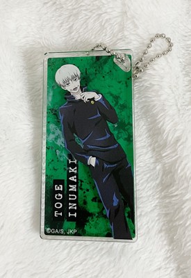 Bandai, Jujutsu Kaisen Third Year Toge Inumaki Acrylic Block Keychain ...